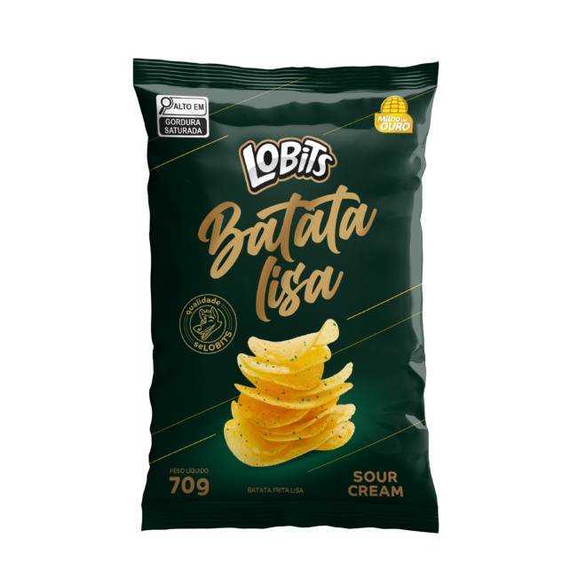 Batata Lisa Papas Chips - Milho de Ouro