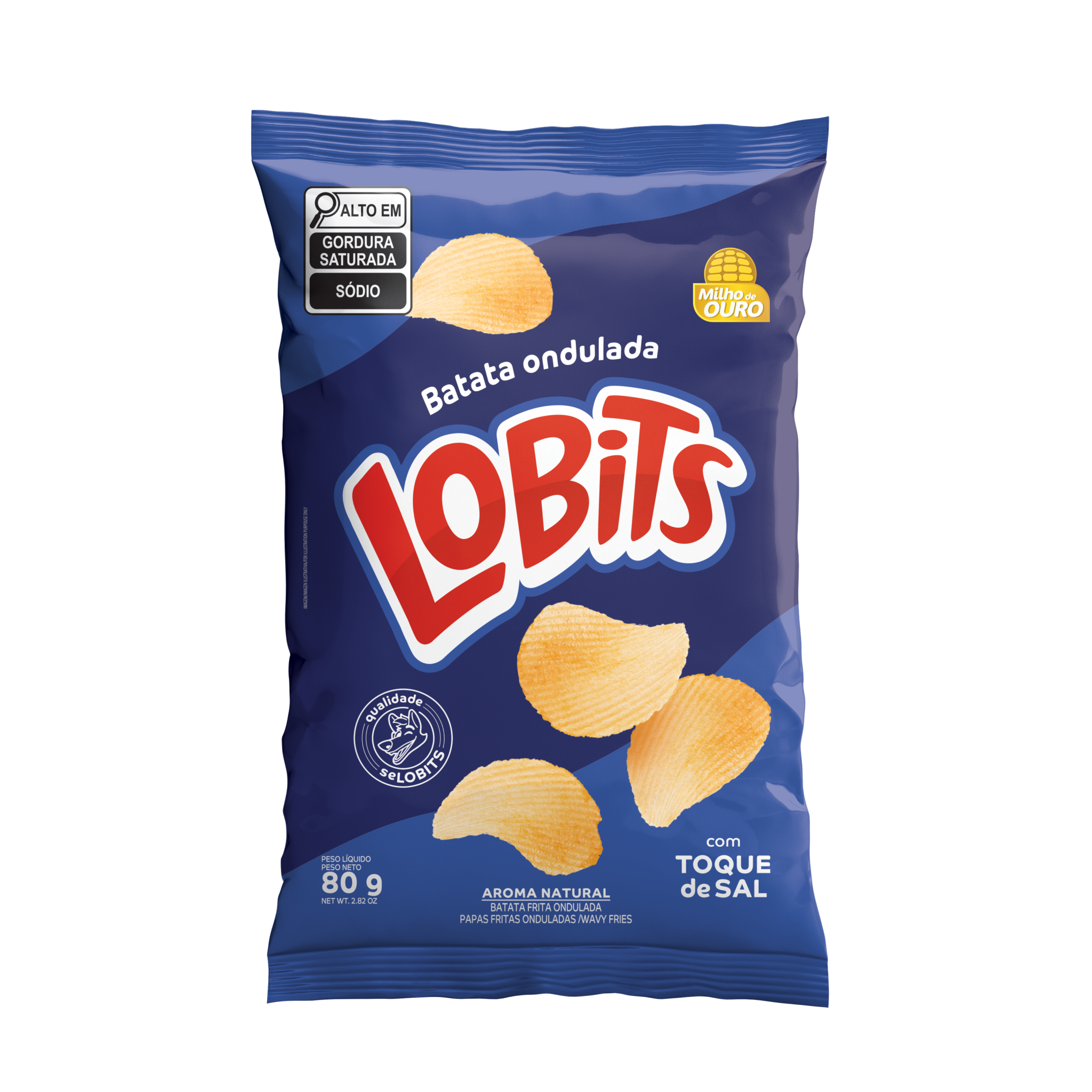 Batata Ondulada Friks - Milho de Ouro